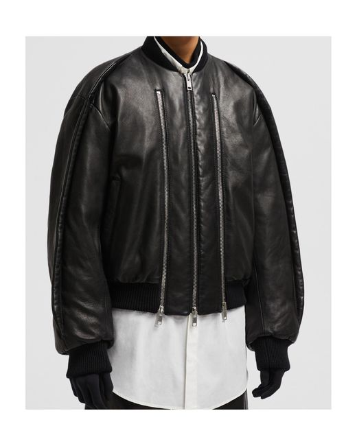Moncler X Willow Smith Iali Pilot Jacket in Black | Lyst