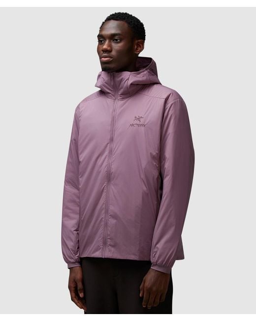 Arc'teryx Atom Hooded Jacket ( in Purple for Men | Lyst