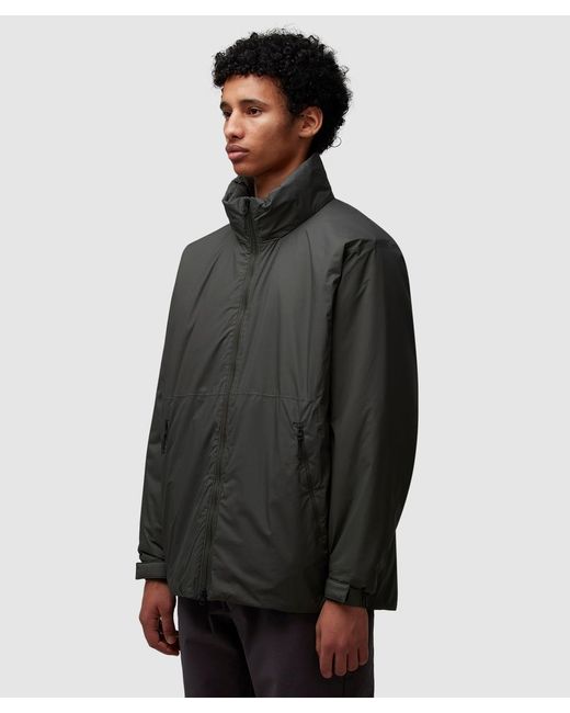 Goldwin Windstopper By Gore-Tex Labs Puffy Jacket (Dark in Black for ...