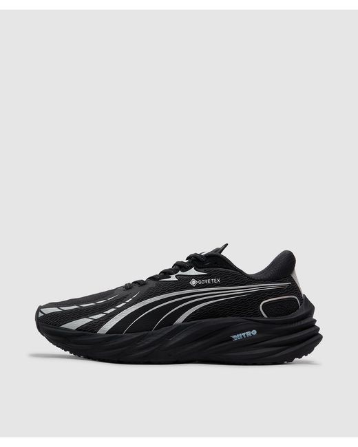 PUMA Velocity Nitro 4 Gore-Tex Sneaker in Black for Men | Lyst