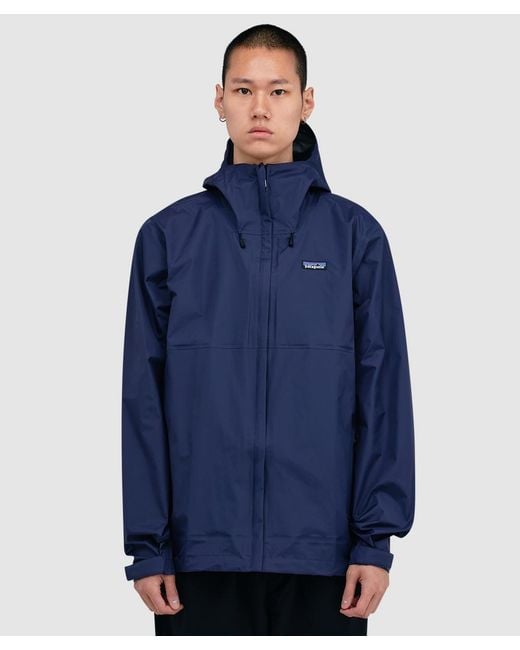 Patagonia Torrentshell 3L Rain Jacket (Plummet in Blue for Men | Lyst
