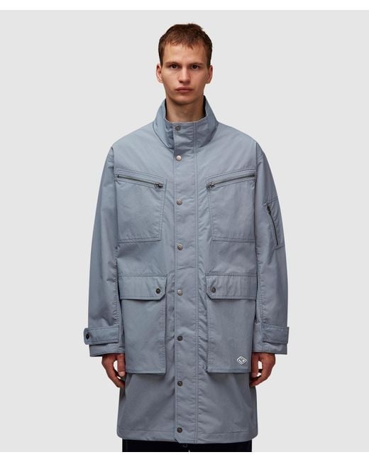 PUMA X Nanamica Woven Coat in Blue for Men | Lyst