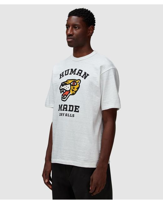 Human Made Angry Tiger T-Shirt in White for Men | Lyst