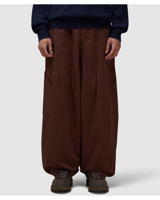 FRIZMWORKS Fold Fatigue Wide Pant in Brown for Men | Lyst UK
