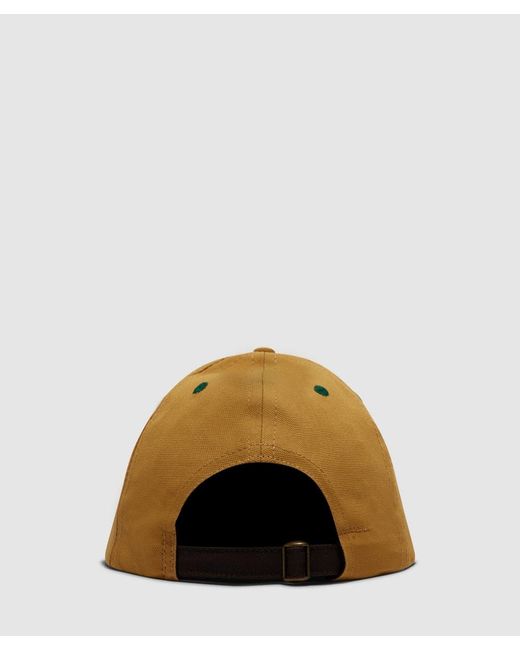 Brain Dead California Designs Long Brim Cap in Yellow | Lyst