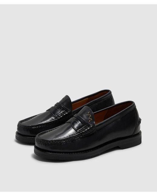 Visvim Fabro Folk Loafer ( in Black for Men | Lyst