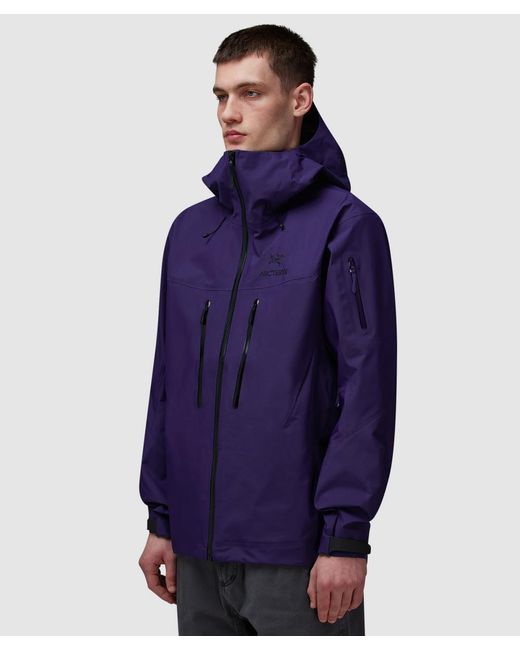 Arc'teryx Alpha Sv Jacket in Blue for Men | Lyst