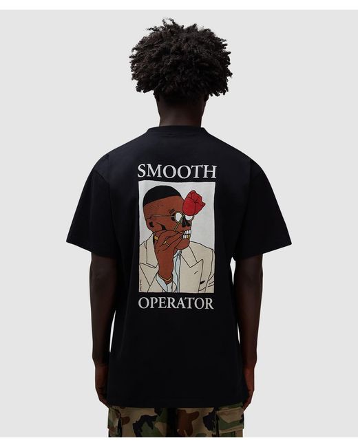 PATTA Smooth Operator T-Shirt in Black | Lyst UK
