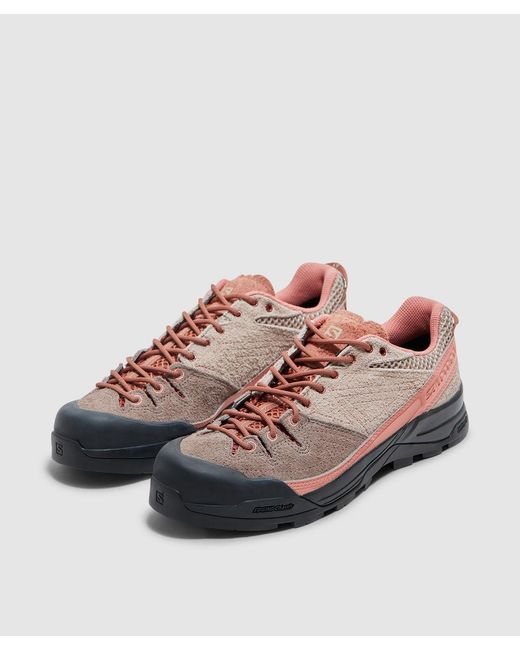 Salomon Lab X-Alp Suede Sneaker in Brown for Men | Lyst