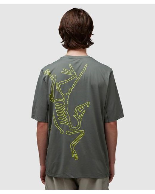 Arc'teryx Cormac Arc'bird Logo T-shirt in Green for Men | Lyst
