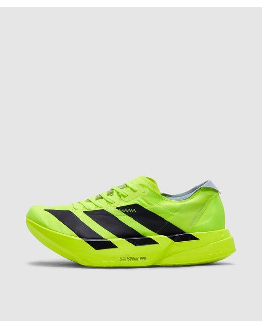 adidas Adizero Adios Pro 4.0 Sneaker (Lucid Lemon/Core/Halo in Yellow ...