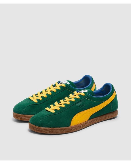 PUMA Brasil Sneaker in Yellow for Men | Lyst