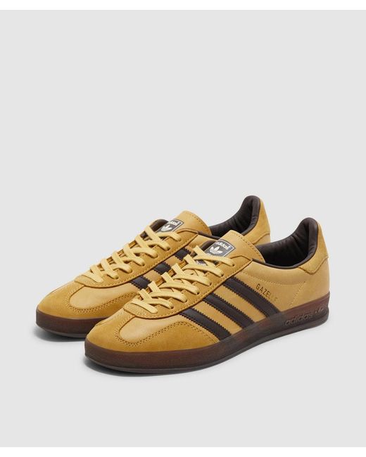 adidas Gazelle Indoor Sneaker (Oat/Dark/Dark | Lyst