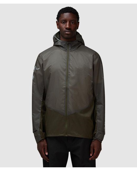 Arc'teryx Norvan Windshell Hooded Jacket in Brown for Men | Lyst