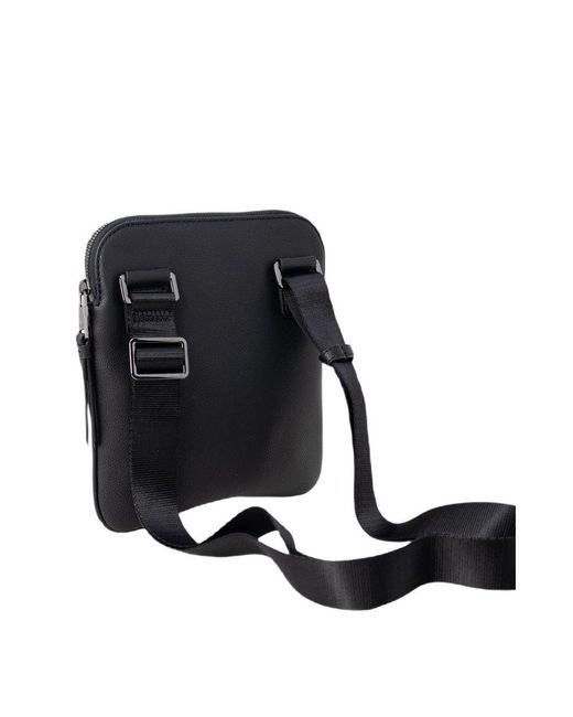 ARMANI EXCHANGE Black Polyester Messenger Bag for Men | Lyst UK