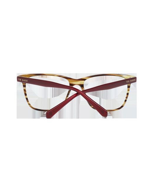 Ted Baker Brown Plastic Glasses (frames) in Metallic | Lyst UK