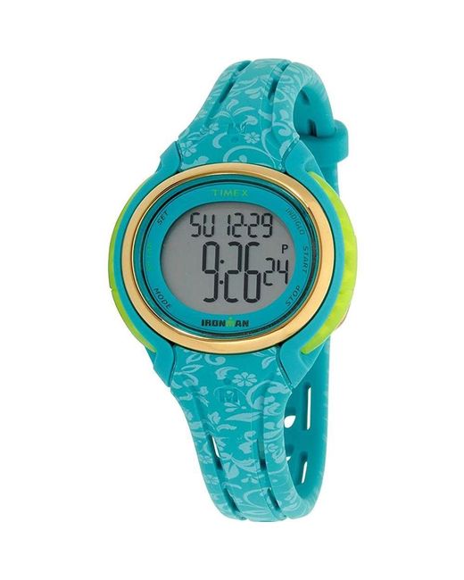 Timex Light Blue Silicone Watch | Lyst