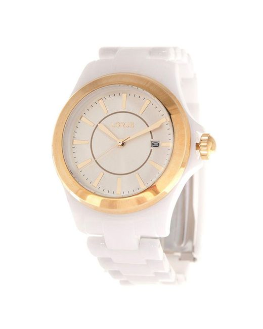 Lorus White Plastic Watch | Lyst UK