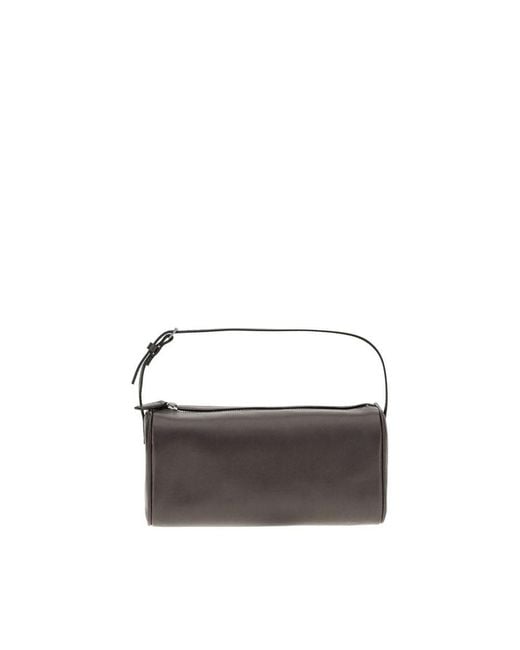 The Row 90's Shoulder Bag in Gray | Lyst