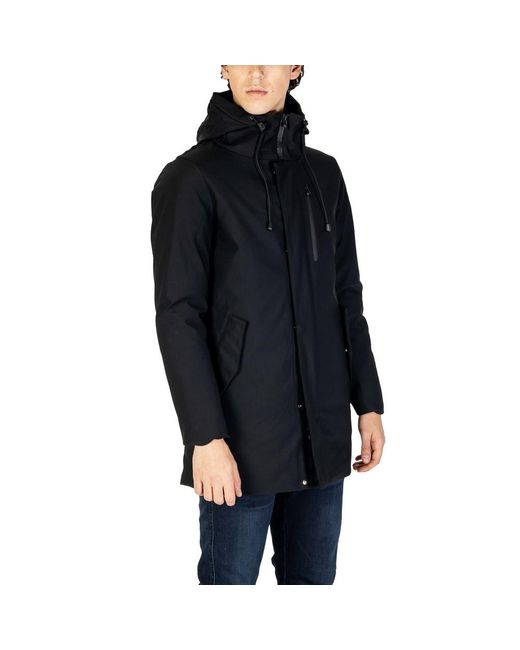 Hydra Clothing Black Nylon Jacket for Men | Lyst