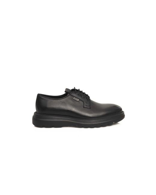 Cerruti 1881 Calfskin Derby Shoe in Black for Men | Lyst UK