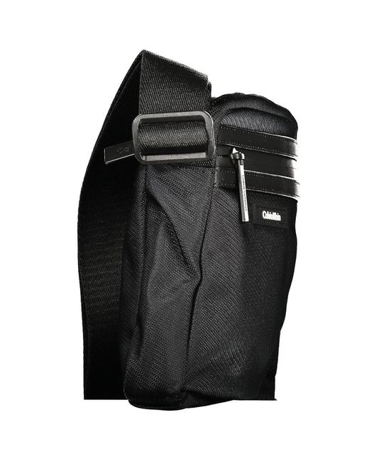 Calvin Klein Black Polyester Men Shoulder Bag for Men | Lyst UK
