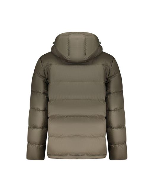 Calvin Klein Brown Polyamide Jackets & Coat in Green for Men | Lyst UK