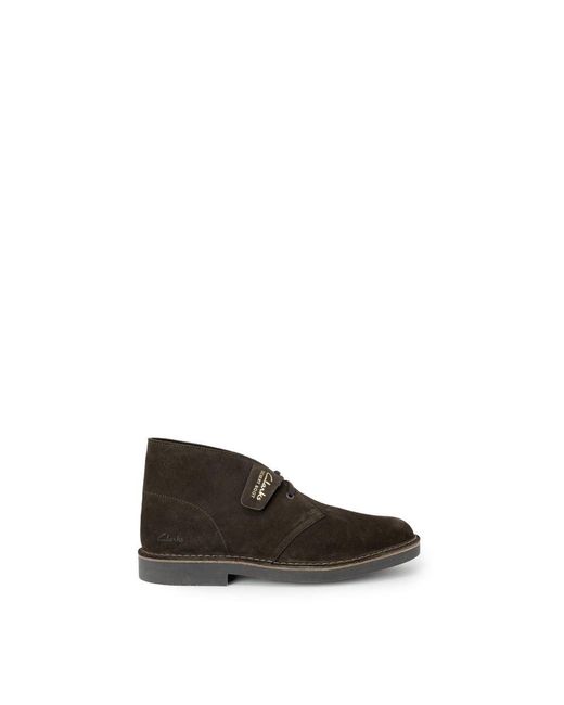 Clarks Brown Leather Boot for Men | Lyst