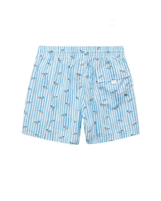 Canali Light Blue Polyester Swimwear for Men | Lyst UK