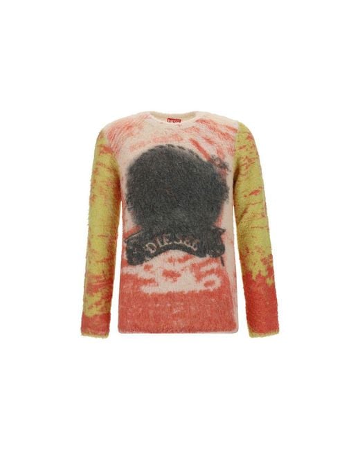 DIESEL Sweater in Red for Men | Lyst