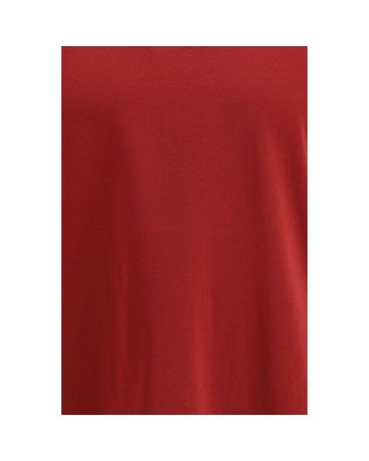 Brunello Cucinelli Red Cotton Clothing for Men | Lyst UK