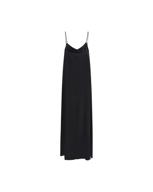 The Row Kole Long Dress in Black | Lyst