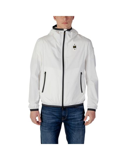Blauer Polyamide Jacket in Grey for Men | Lyst UK