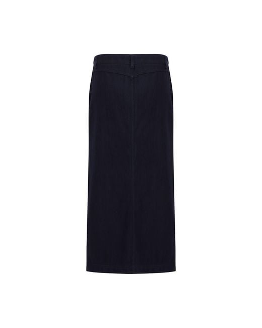 Giorgio Armani Skirt in Blue | Lyst UK