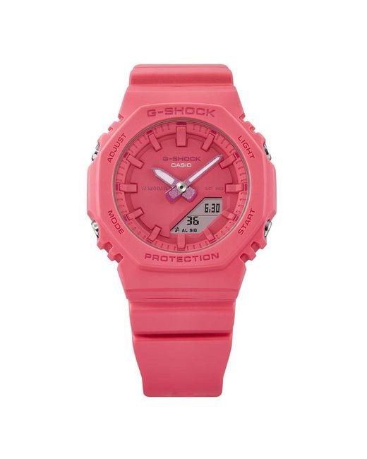 G-Shock Resin Sport Watch in Pink | Lyst UK