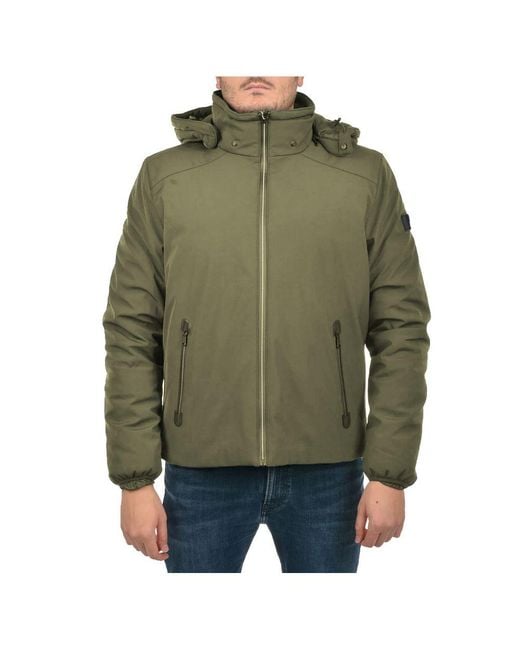 Yes-Zee Green Nylon Jacket for Men | Lyst UK