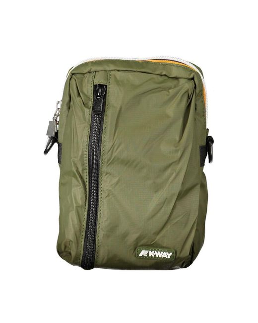 K-Way Green Polyamide Men Shoulder Bag for Men | Lyst