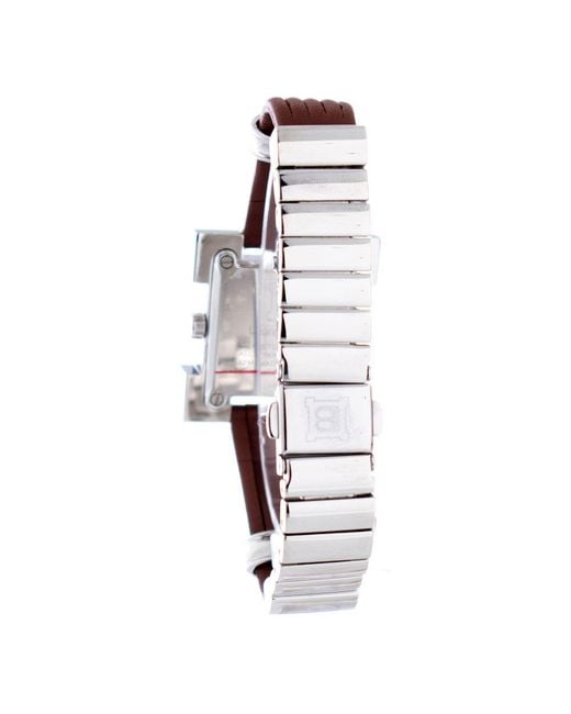 Laura Biagiotti Brown Leather Dress Watch | Lyst UK