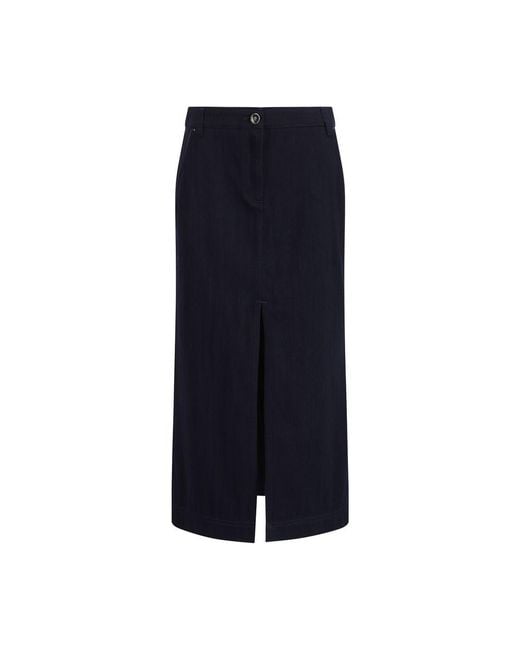 Giorgio Armani Skirt in Blue | Lyst UK