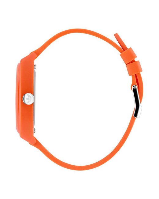 adidas Orange Silicone Watch | Lyst UK
