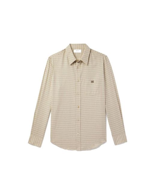 Celine Logo in Natural for Men | Lyst
