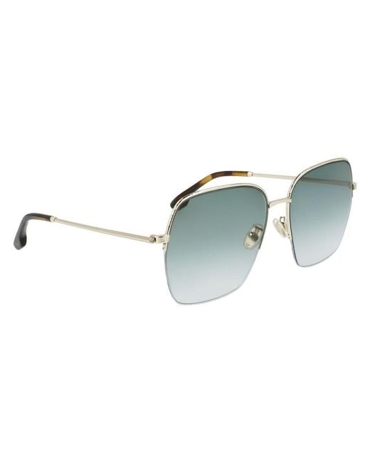 Victoria Beckham Metal Sunglasses in Metallic | Lyst UK