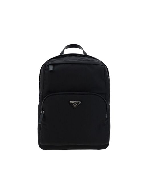 Prada Backpack in Black for Men | Lyst