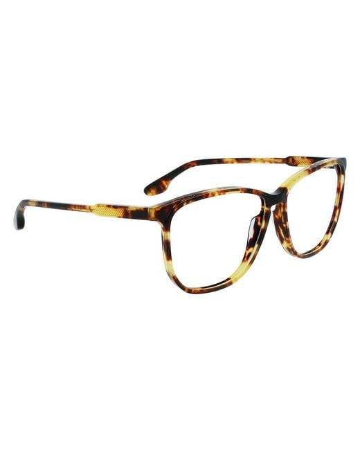 Victoria Beckham Brown Acetate Glasses (frames) | Lyst UK