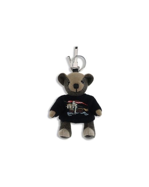 Burberry Teddy Bear Keychain in Black for Men | Lyst UK
