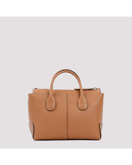 Tod's Brown Leather Di Bag | Lyst
