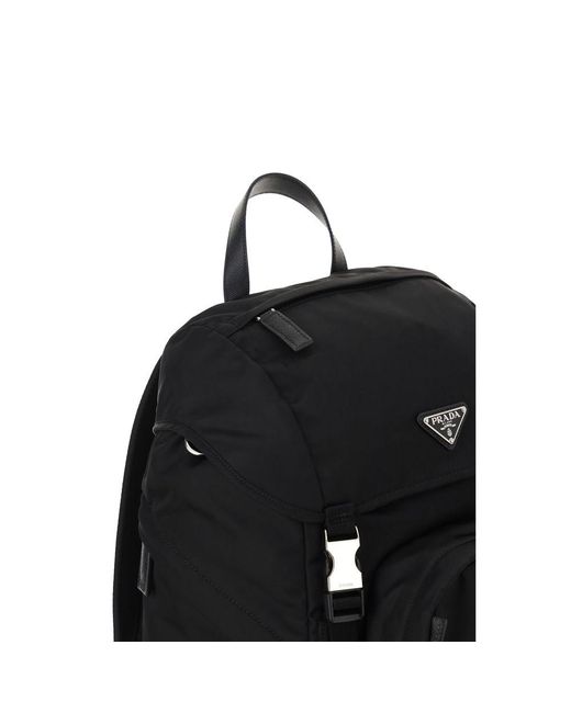 Prada Backpack in Black for Men | Lyst