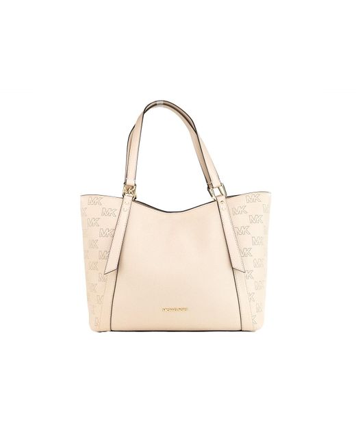 Michael Kors Arlo Large Buff Pebbled Leather Shoulder Tomb Grab Tote ...