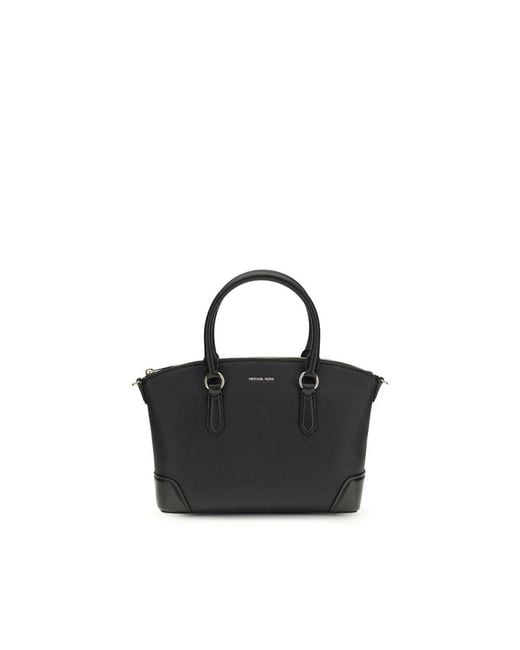 Michael Kors Black Calf Leather Bos Taurus Handbag | Lyst
