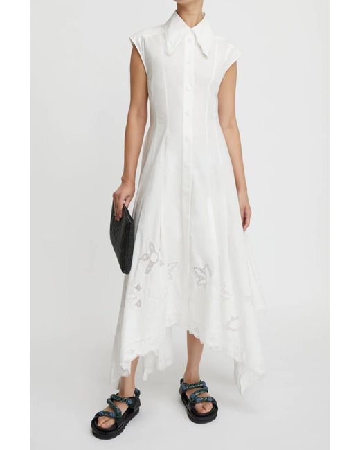 Lee Mathews Victoria Dress in White | Lyst Lee Mathews Victoria Dress in White | Lyst